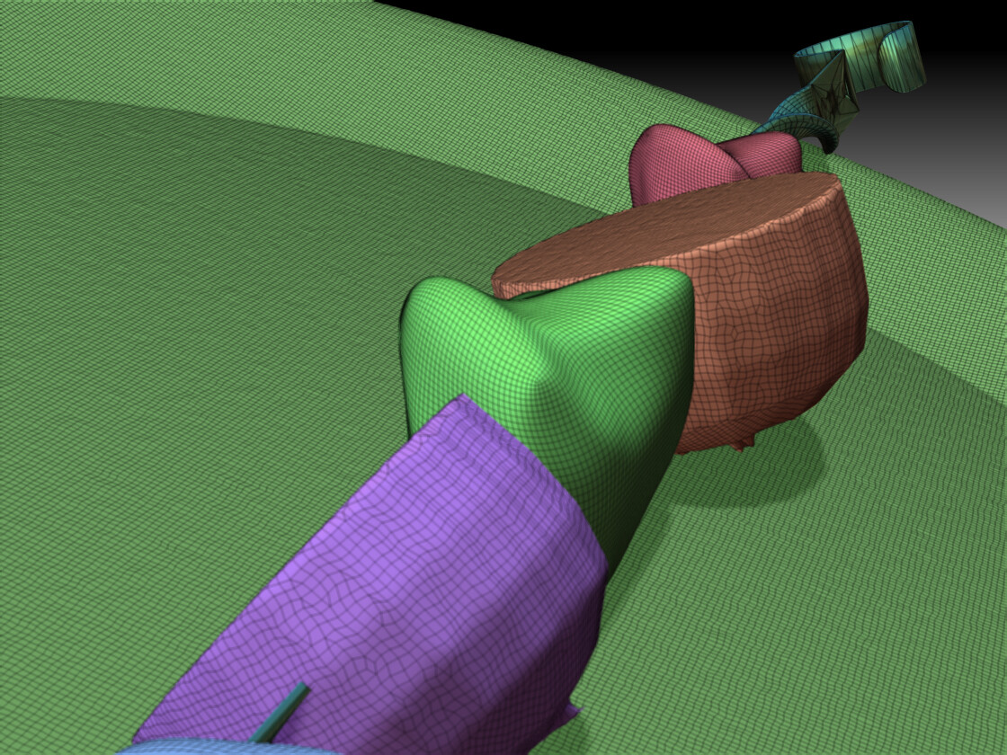 ArtStation - KEBAB FOOT low-poly | Game Assets