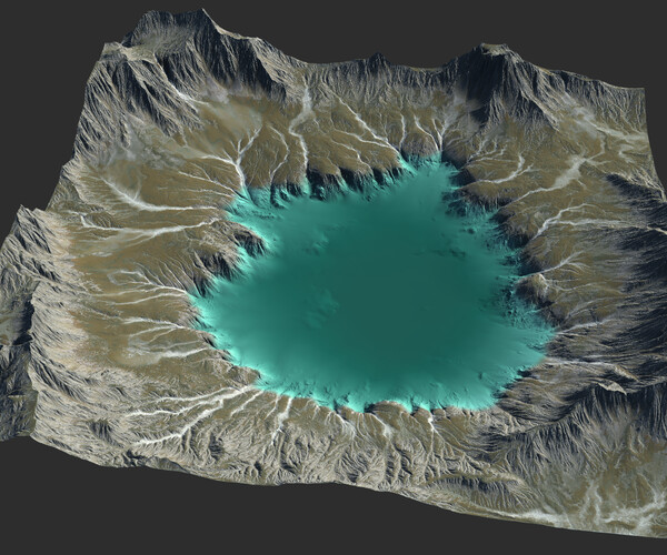 ArtStation - Prehistoric Terrains Collection Vol.1 | 12 Terrains at 8k ...