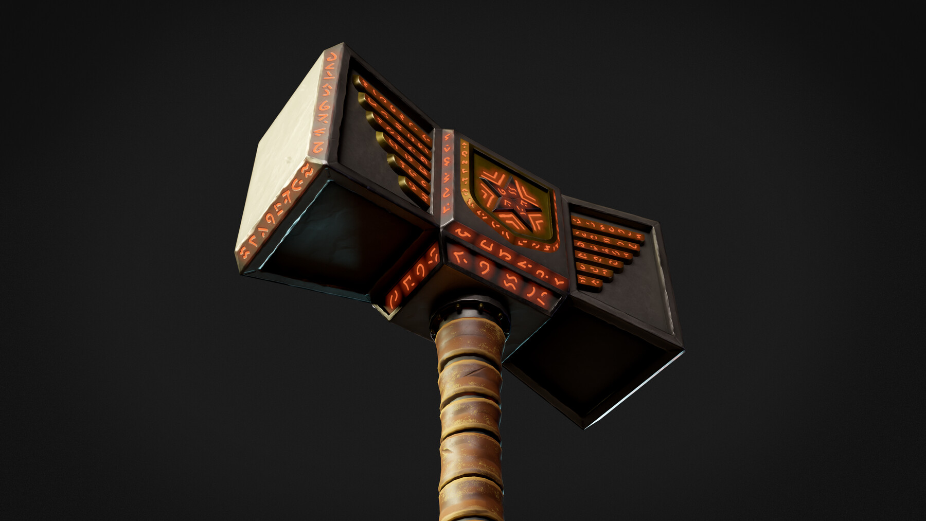 ArtStation - Fantasy hammer | Game Assets