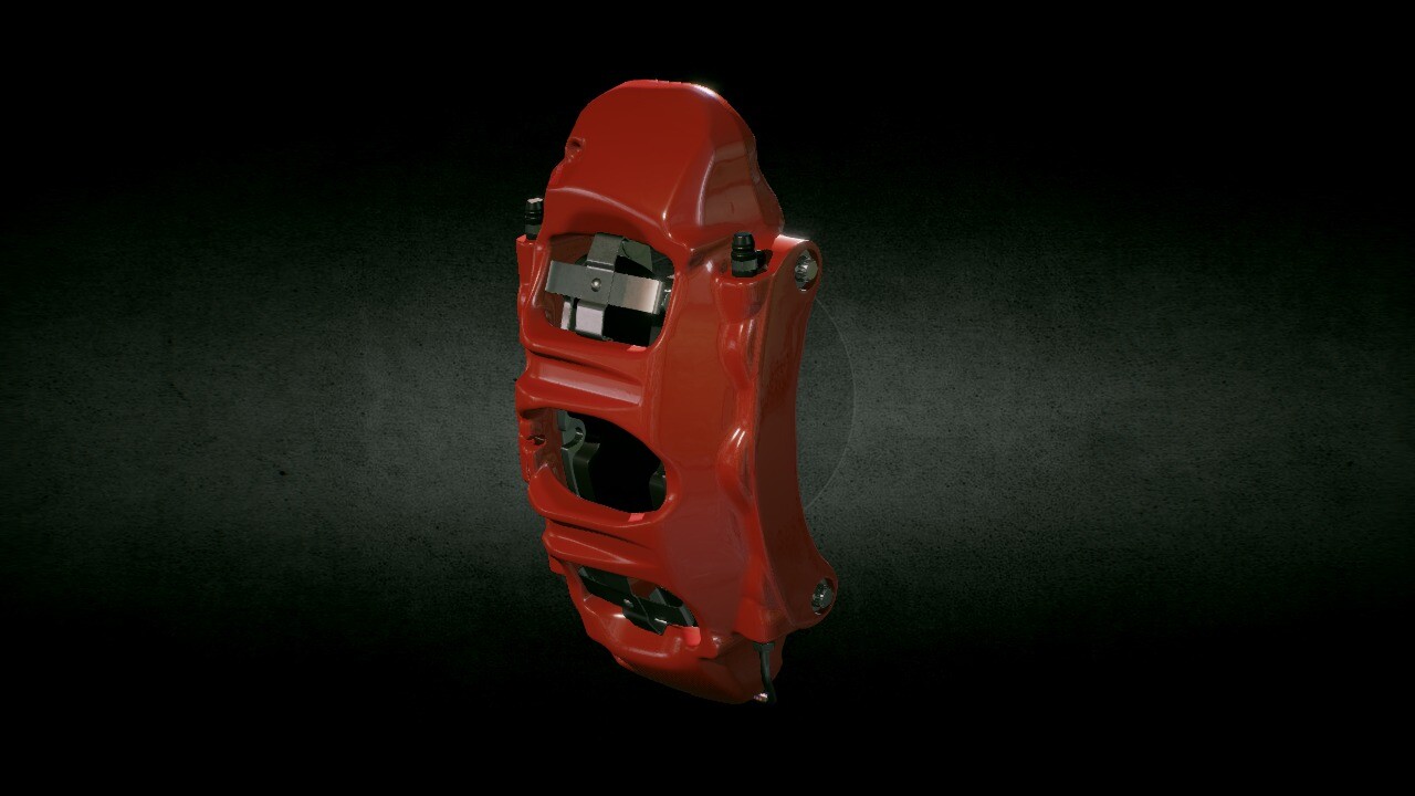ArtStation - Brake set for sports car | Game Assets