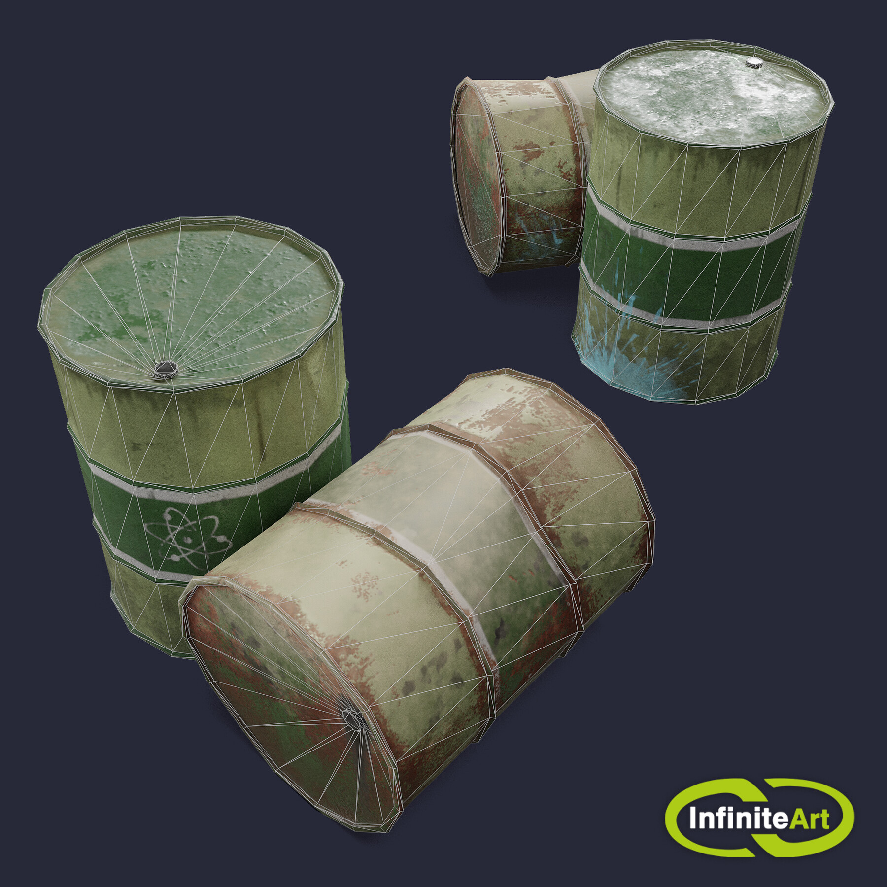 ArtStation - Barrels | Game Assets