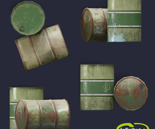 ArtStation - Barrels | Game Assets