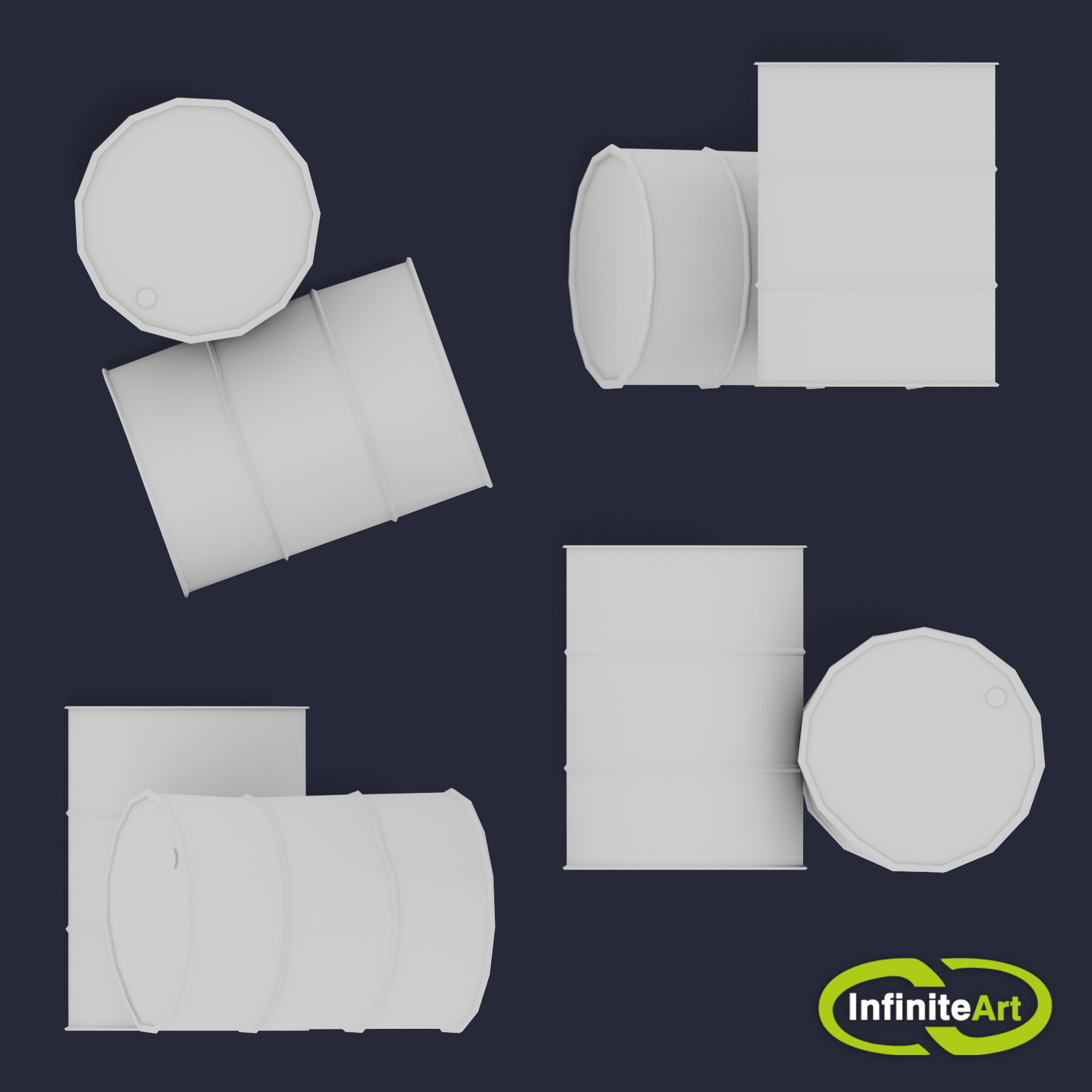 ArtStation - Barrels | Game Assets