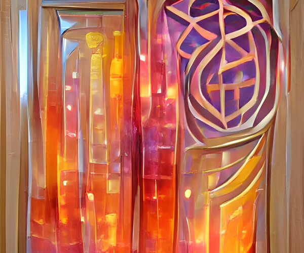 ArtStation - Mystical stained glass | Artworks