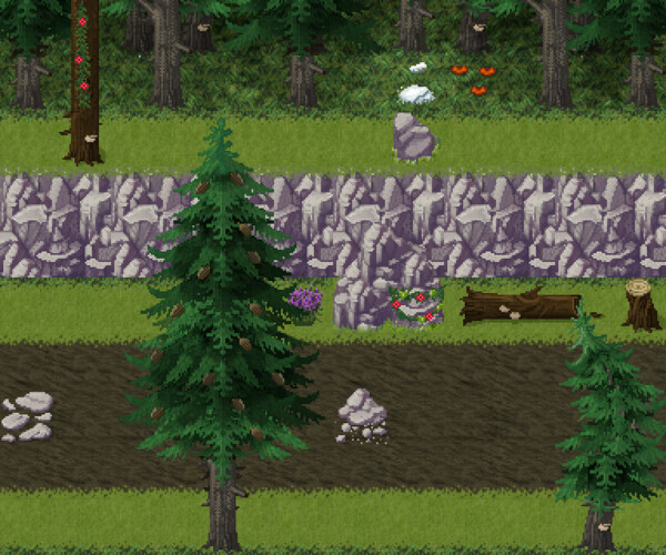 ArtStation - Pixel Forest Asset Pack | Game Assets