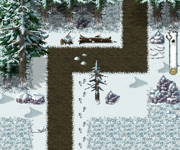 ArtStation - Pixel Forest Asset Pack | Game Assets