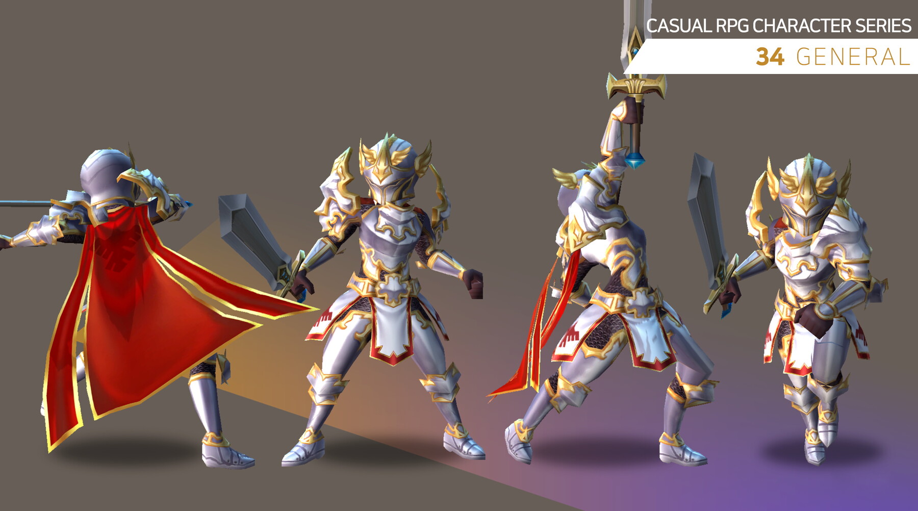ArtStation - Casual RPG Character - 34 General | Game Assets