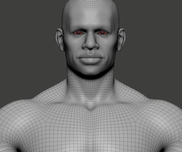 ArtStation - Male 02 Base Mesh | Resources