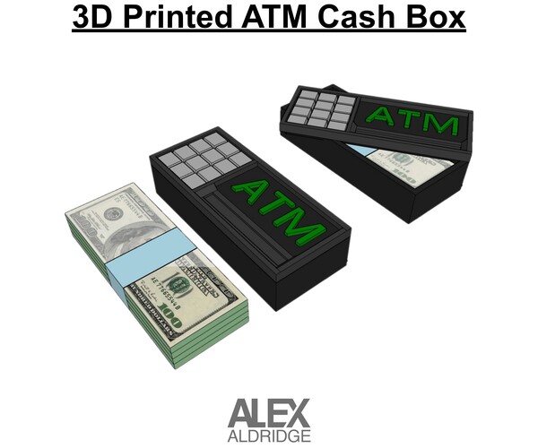ArtStation - 3D Printed ATM Cash Box | Resources