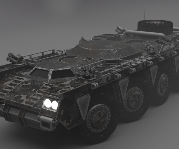 ArtStation - APC-46 | Game Assets