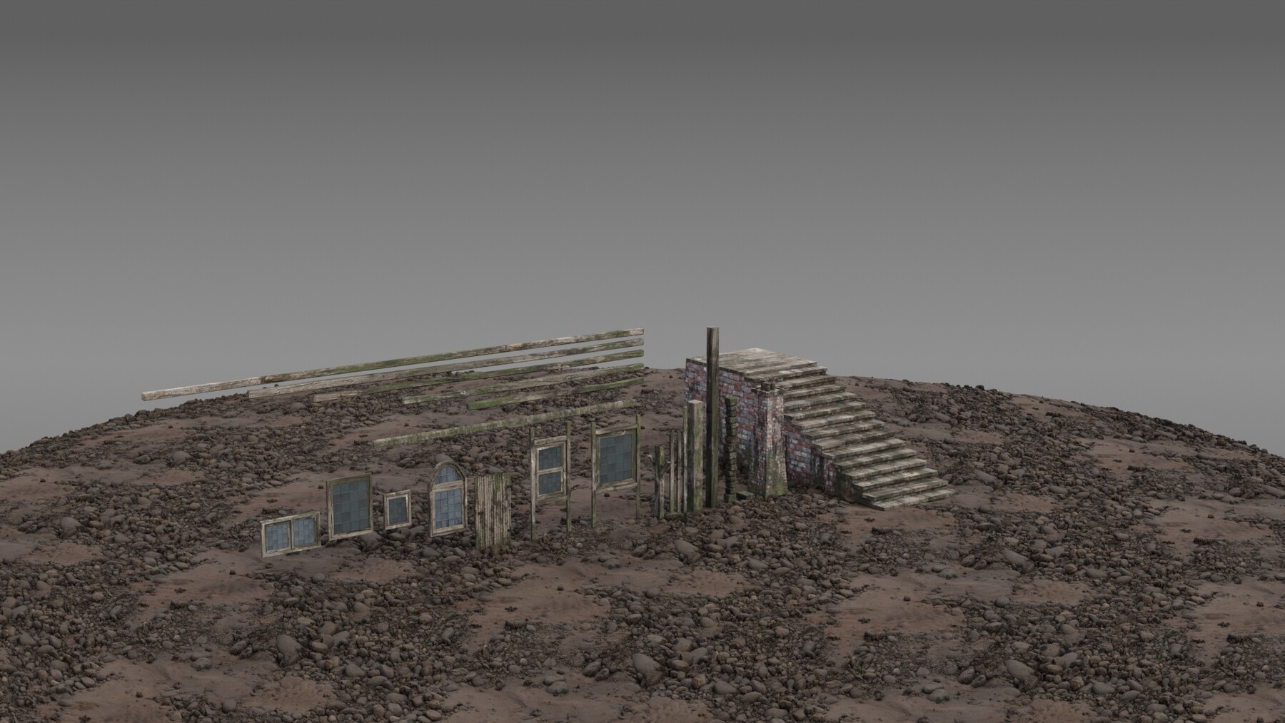 ArtStation - Modular medieval house pack | Game Assets