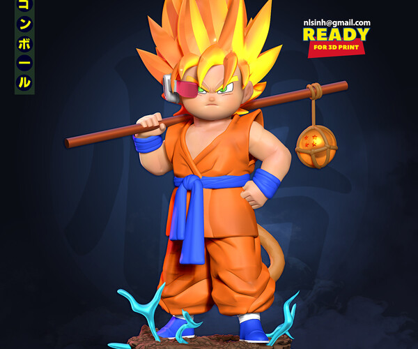 ArtStation - Fat Goku | Resources