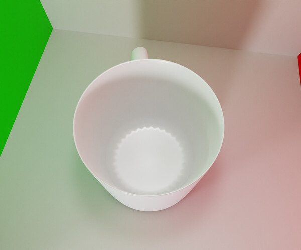 ArtStation - 3D Cup Lowpoly Model | Resources