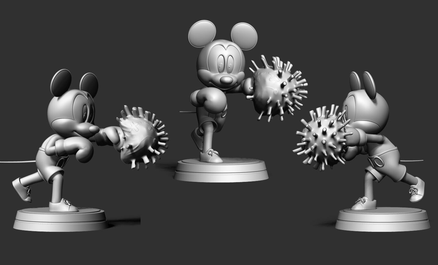 ArtStation - Mickey Mouse - Boxing | Resources