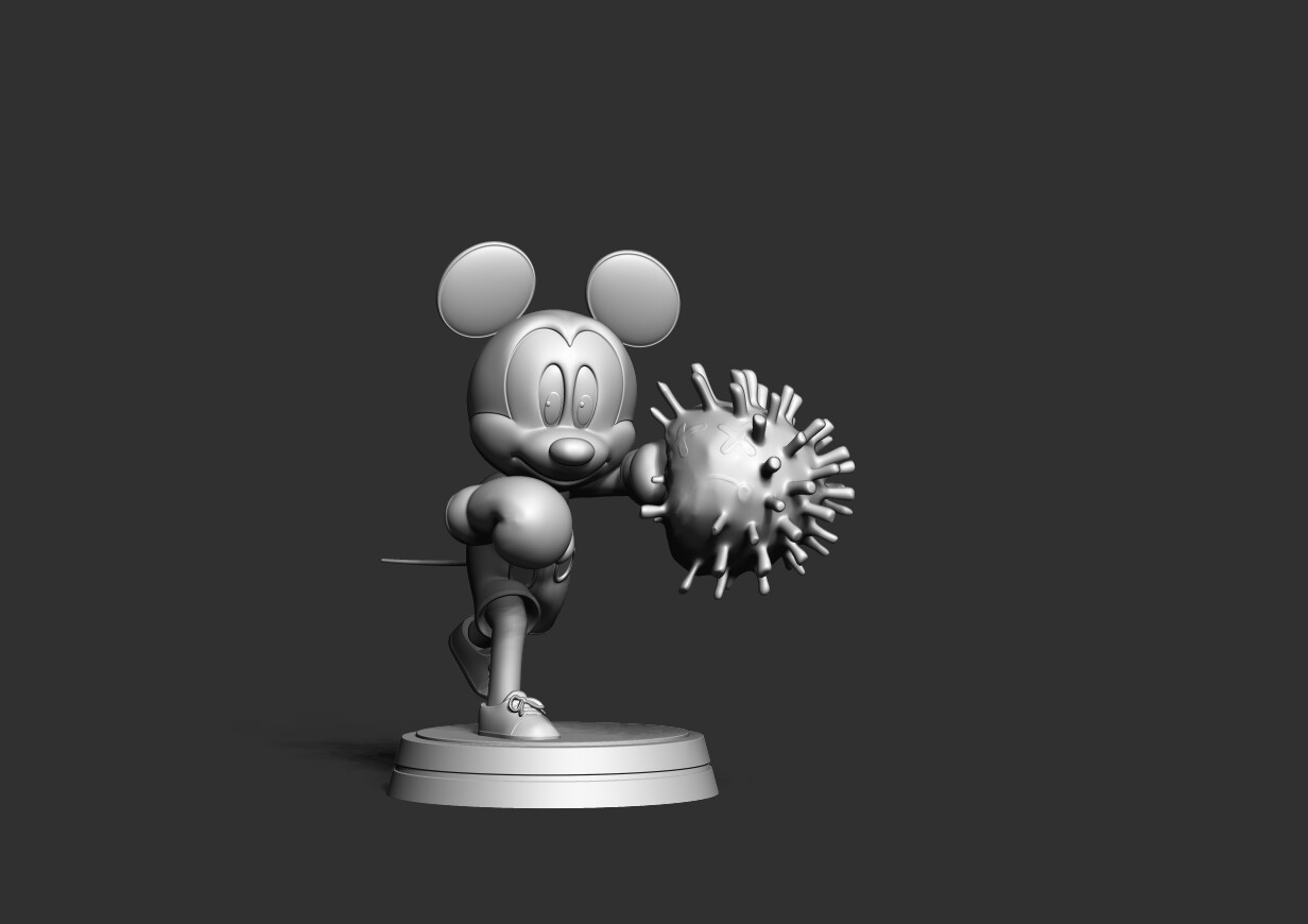 ArtStation - Mickey Mouse - Boxing | Resources
