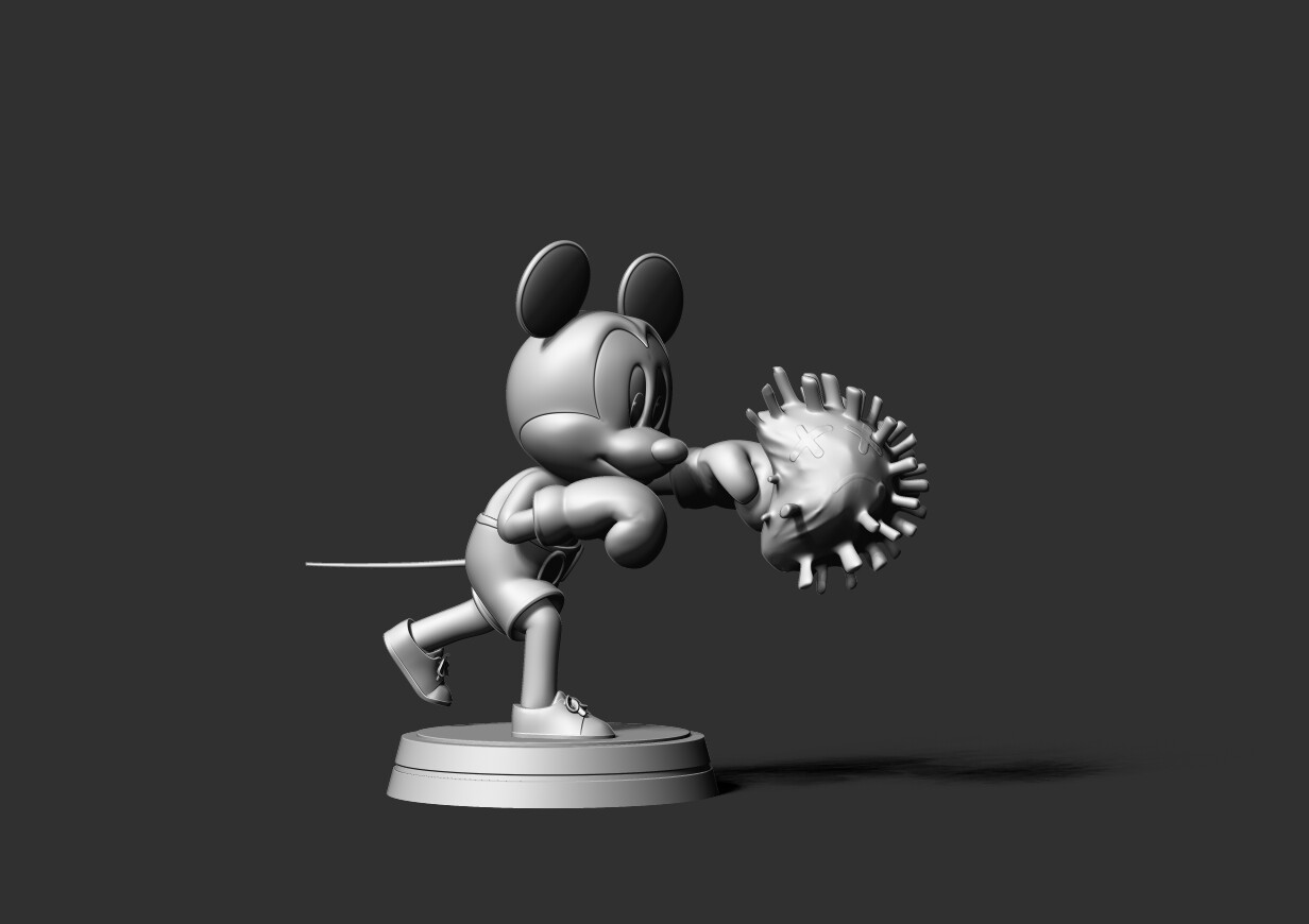 ArtStation - Mickey Mouse - Boxing | Resources