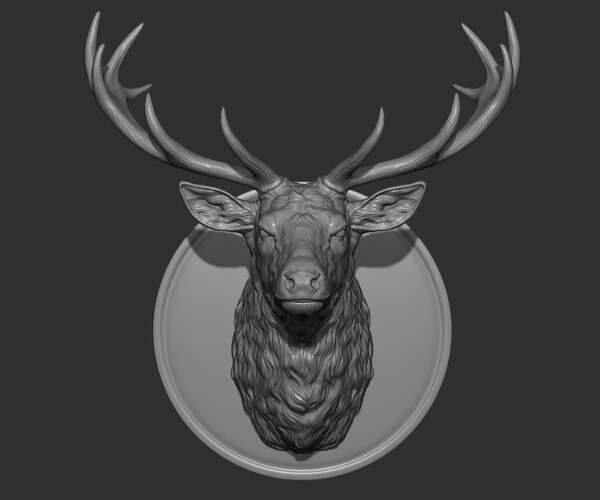 ArtStation - Deer head | Resources