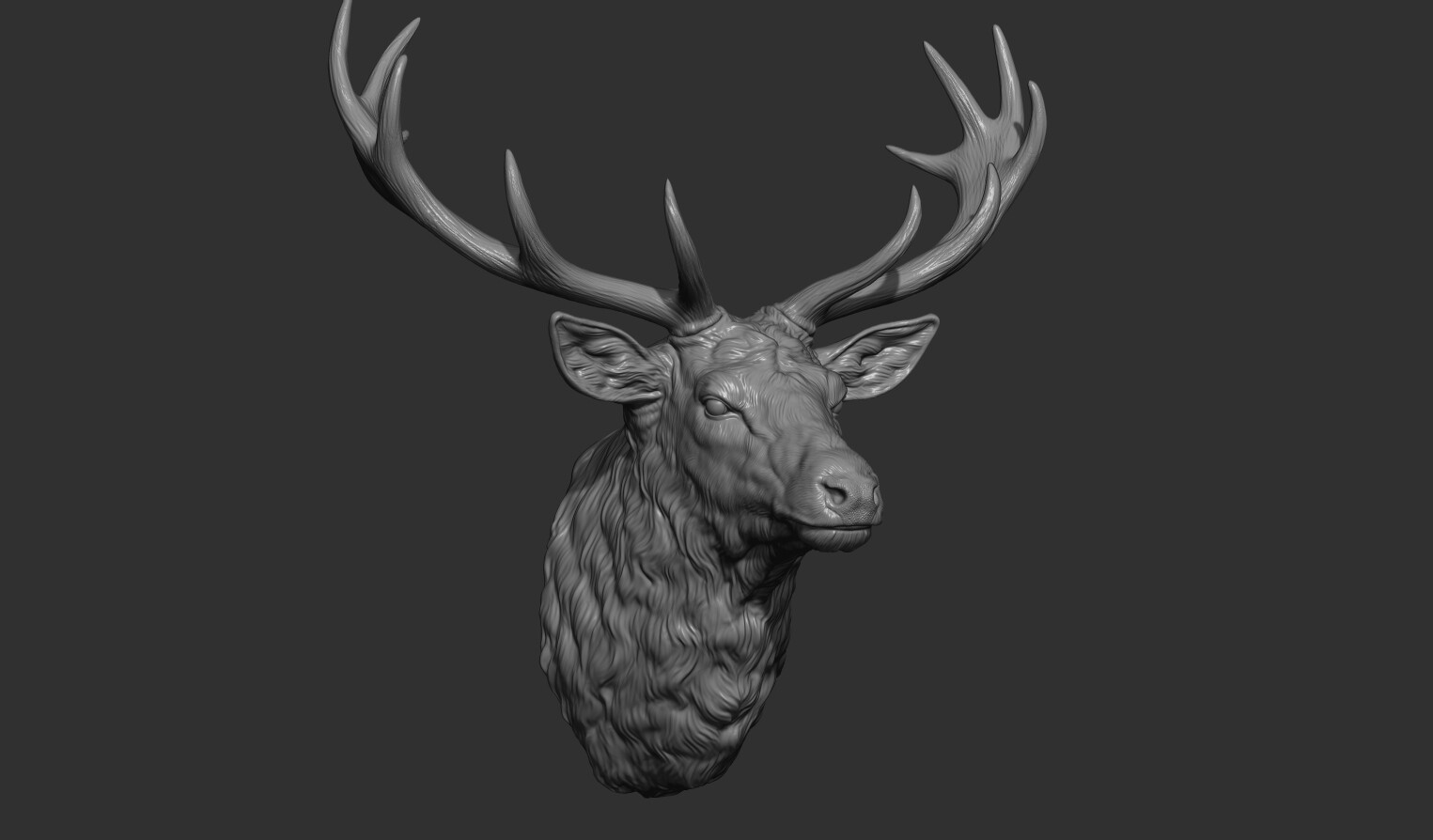 ArtStation - Deer head | Resources