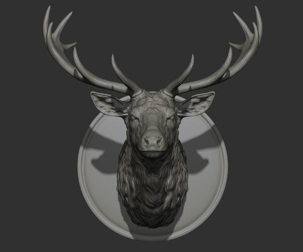 ArtStation - Deer head | Resources