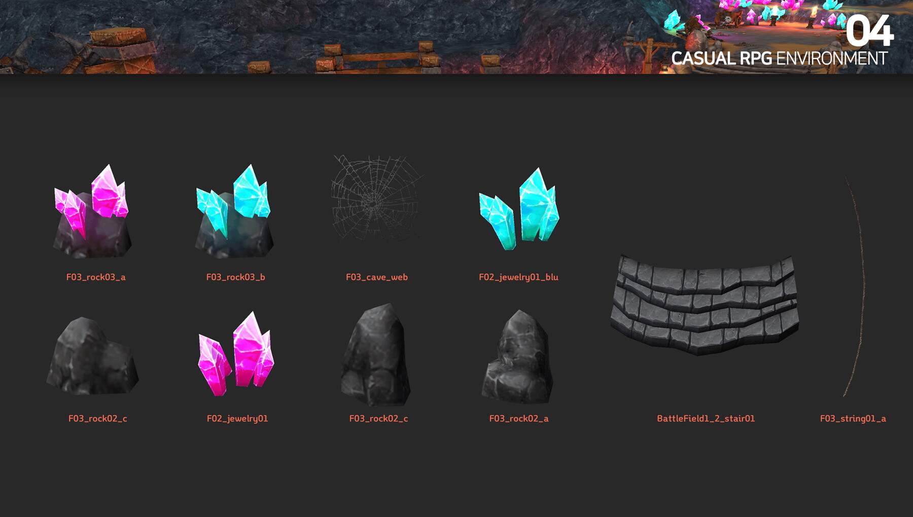 ArtStation - Casual RPG Environment 04 | Game Assets