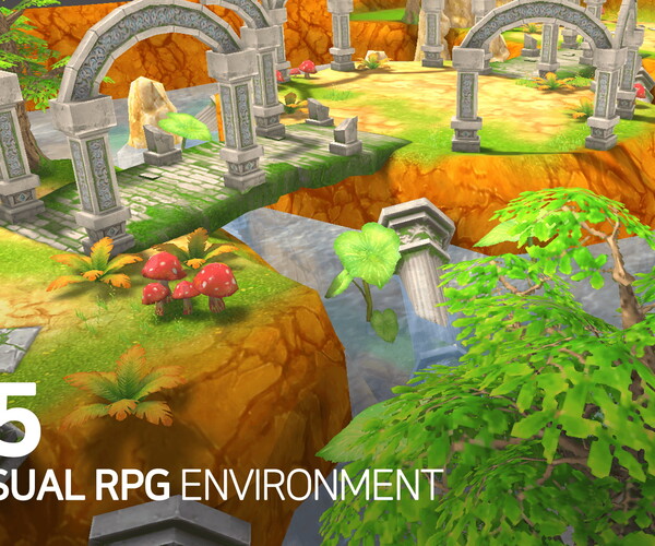 ArtStation - Casual RPG Environment 05 | Game Assets