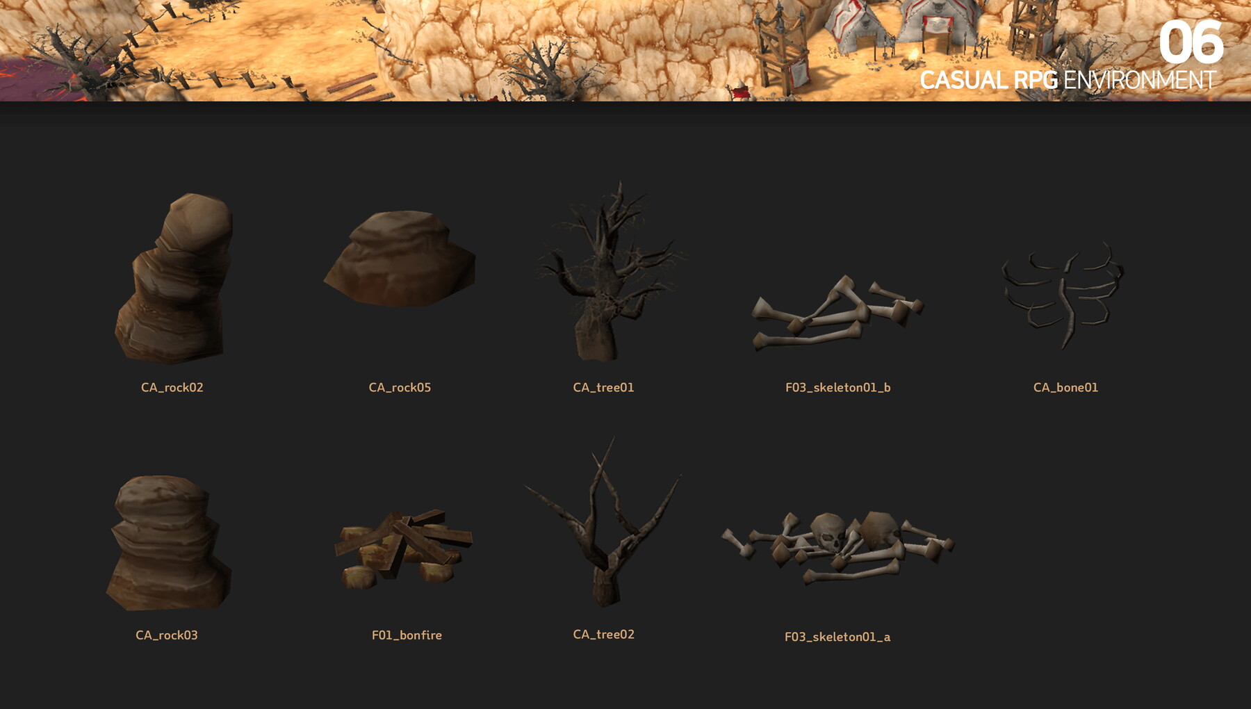 ArtStation - Casual RPG Environment 06 | Game Assets