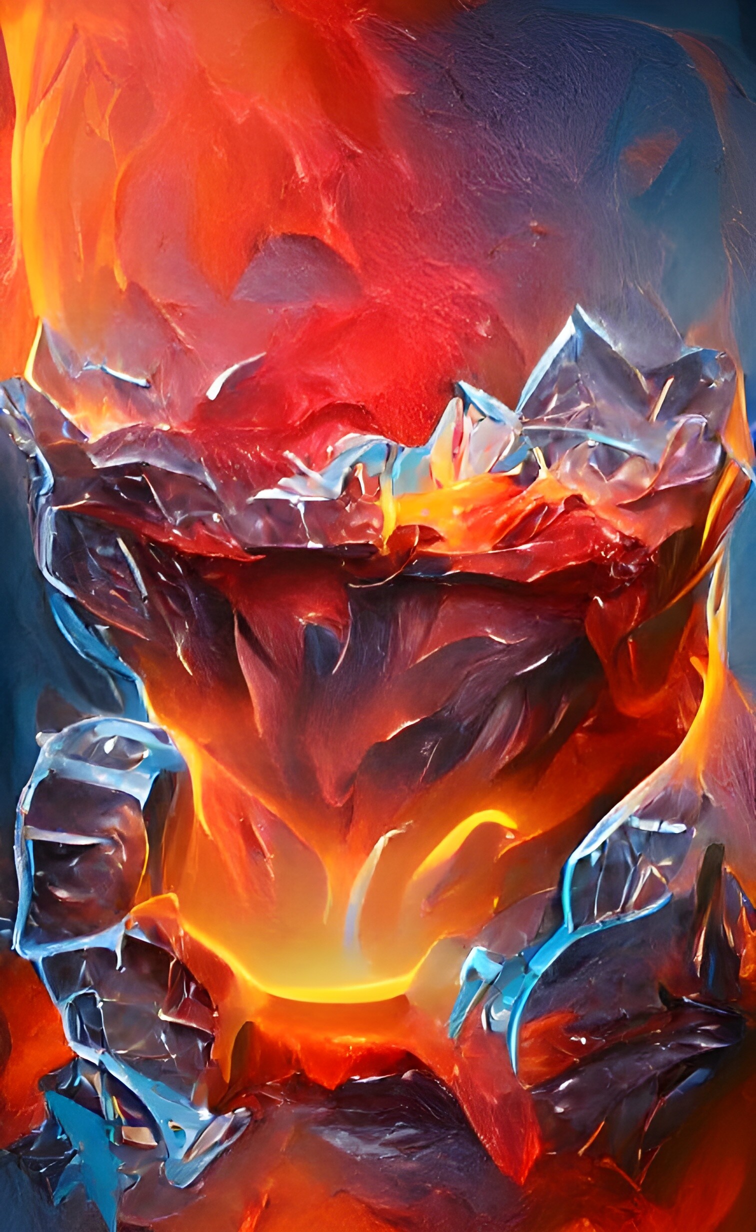 ArtStation - Magma Rock | Game Assets