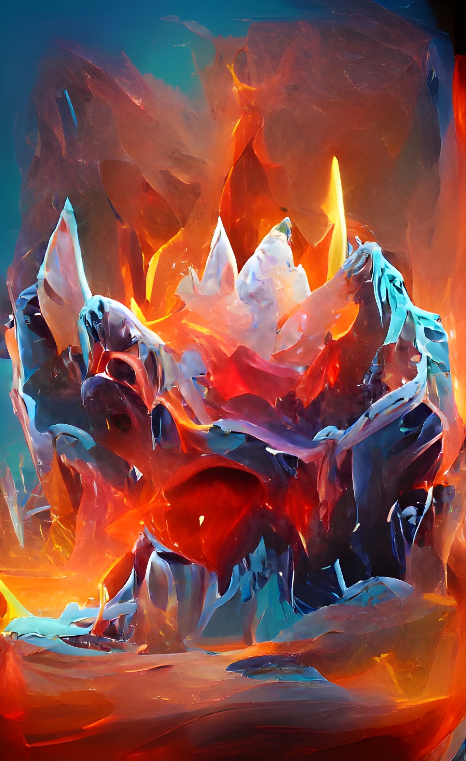 ArtStation - Magma Rock | Game Assets
