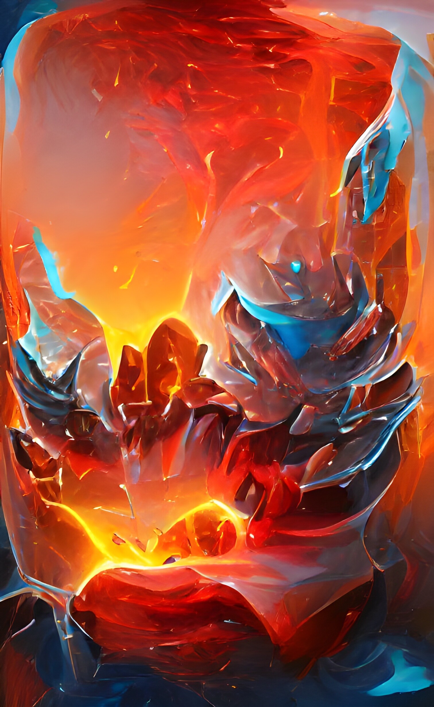 ArtStation - Magma Rock | Game Assets