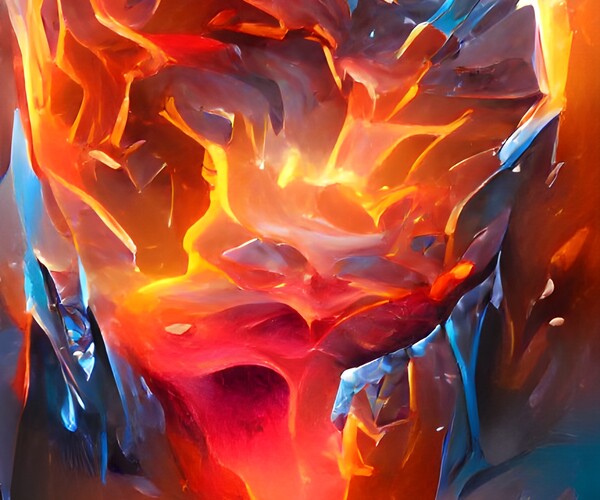 ArtStation - Magma Rock | Game Assets