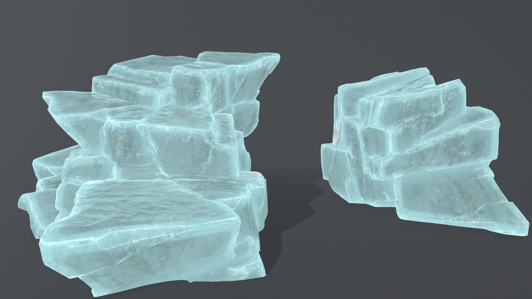 ArtStation - ice rocks | Game Assets