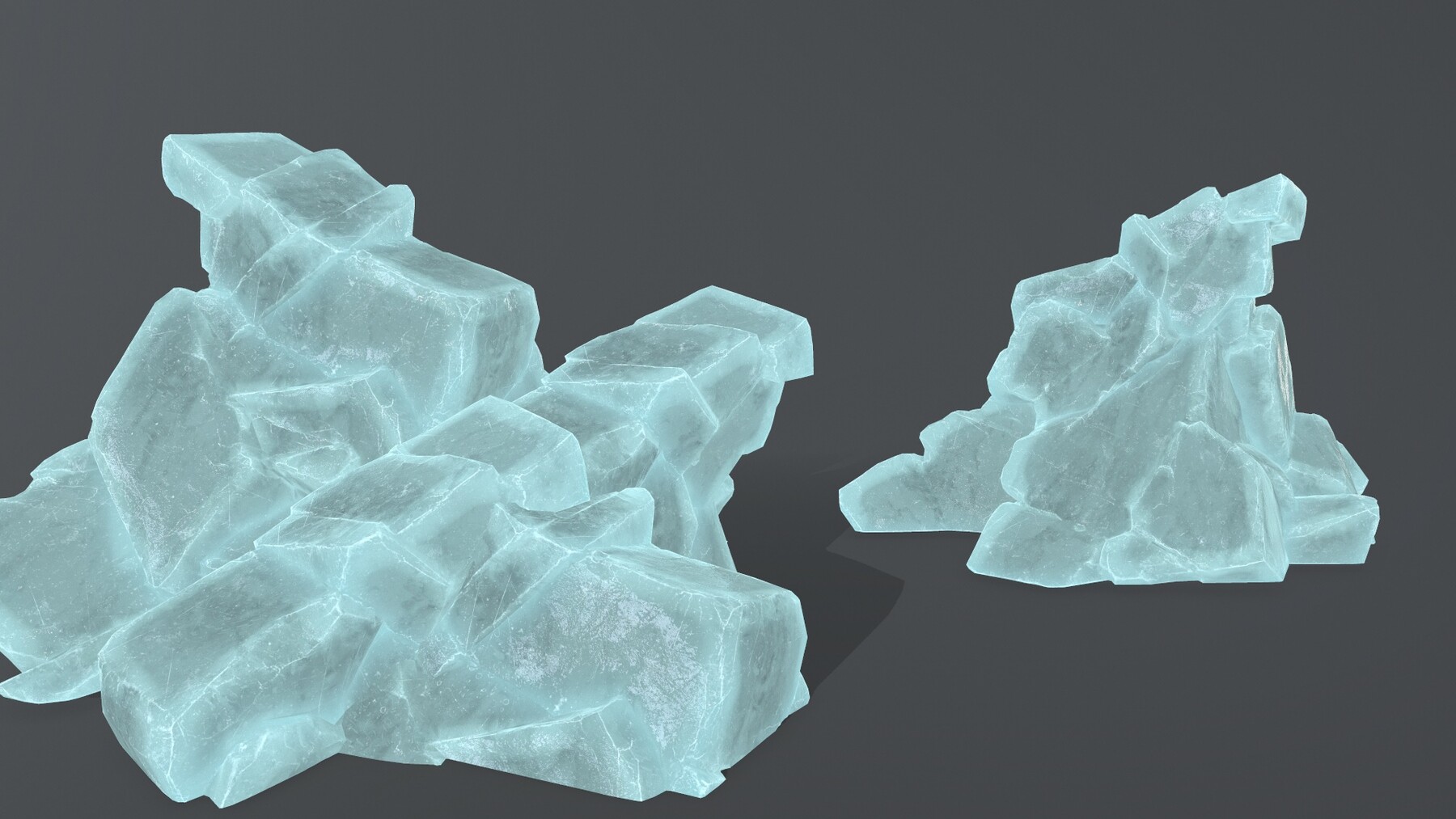 ArtStation - ice rocks | Game Assets