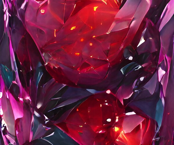 ArtStation - GemStone Ruby | Artworks