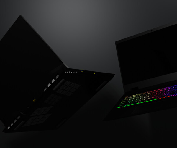 ArtStation - Gaming Laptop 3d model | Game Assets