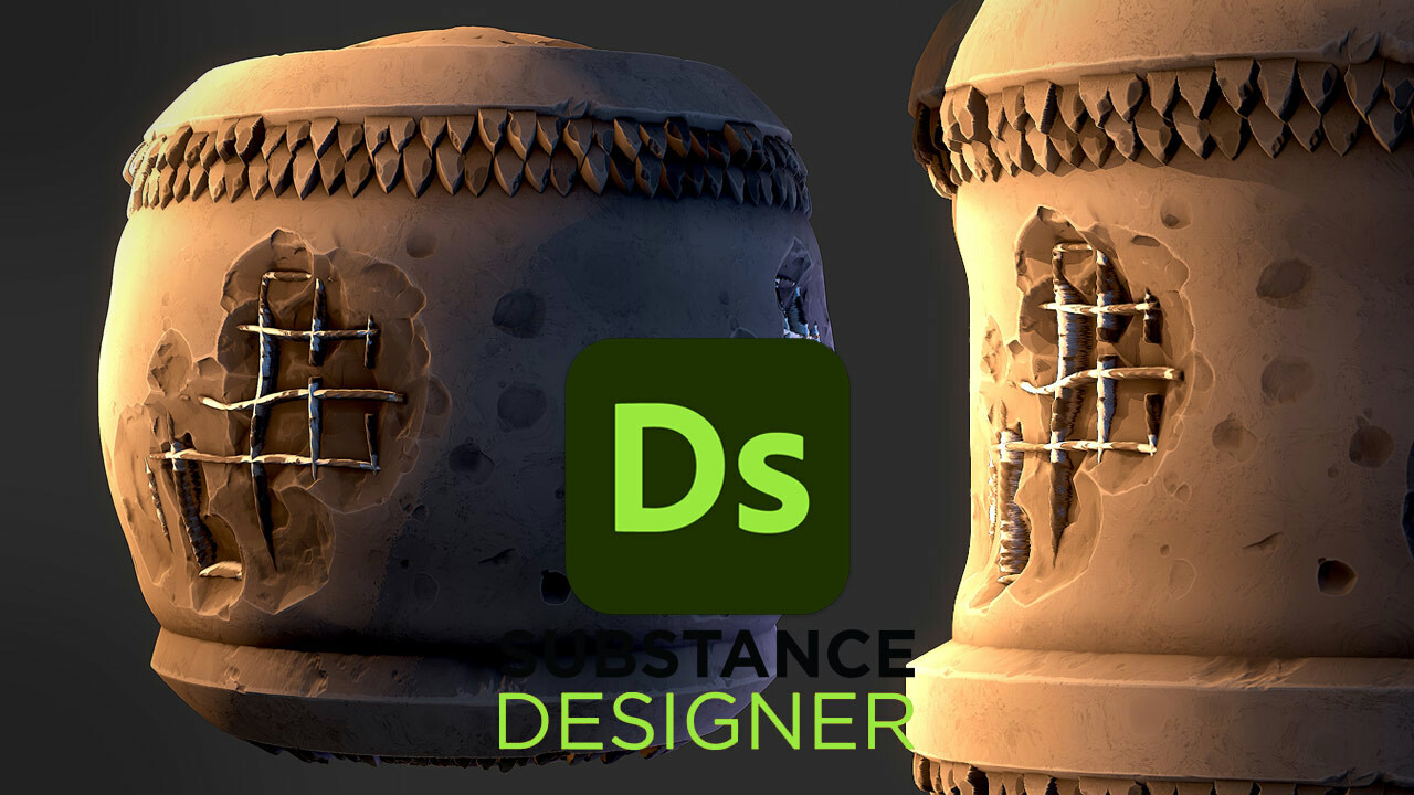 3dExtrude Tutorials - Stylized Ruins - Substance 3D Designer