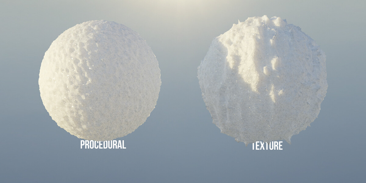 ArtStation - Procedural & Texture Snow Shader | Resources
