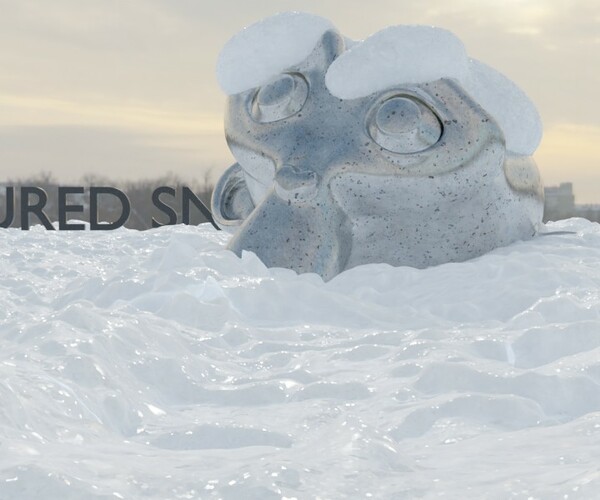 ArtStation - Procedural & Texture Snow Shader | Resources