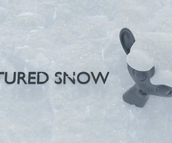 ArtStation - Procedural & Texture Snow Shader | Resources