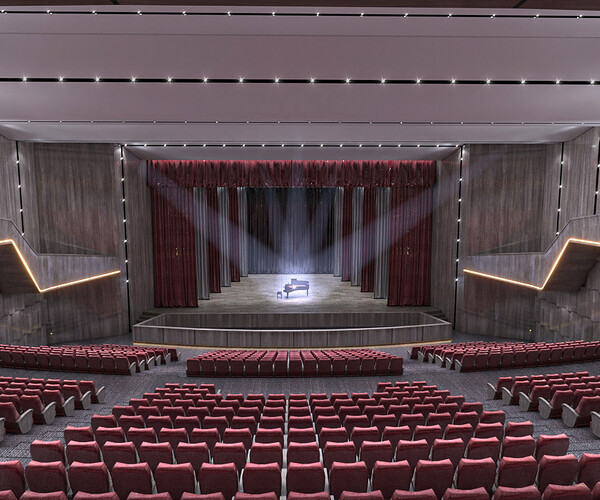 ArtStation - Theater Interior | Resources