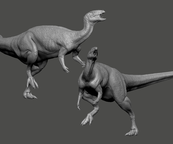 ArtStation - Dinosaur pose 01 | Resources