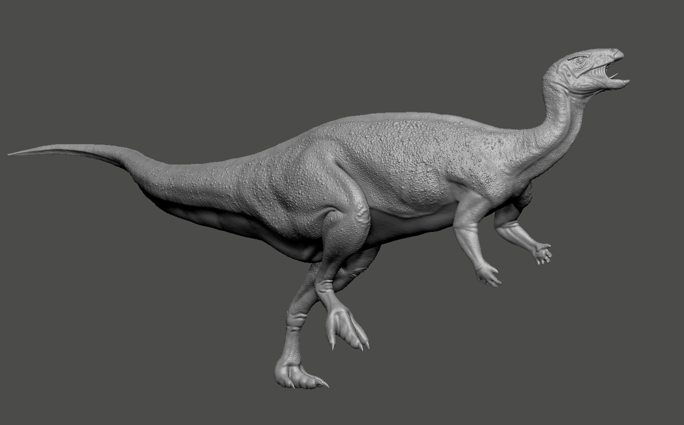 ArtStation - Dinosaur pose 01 | Resources