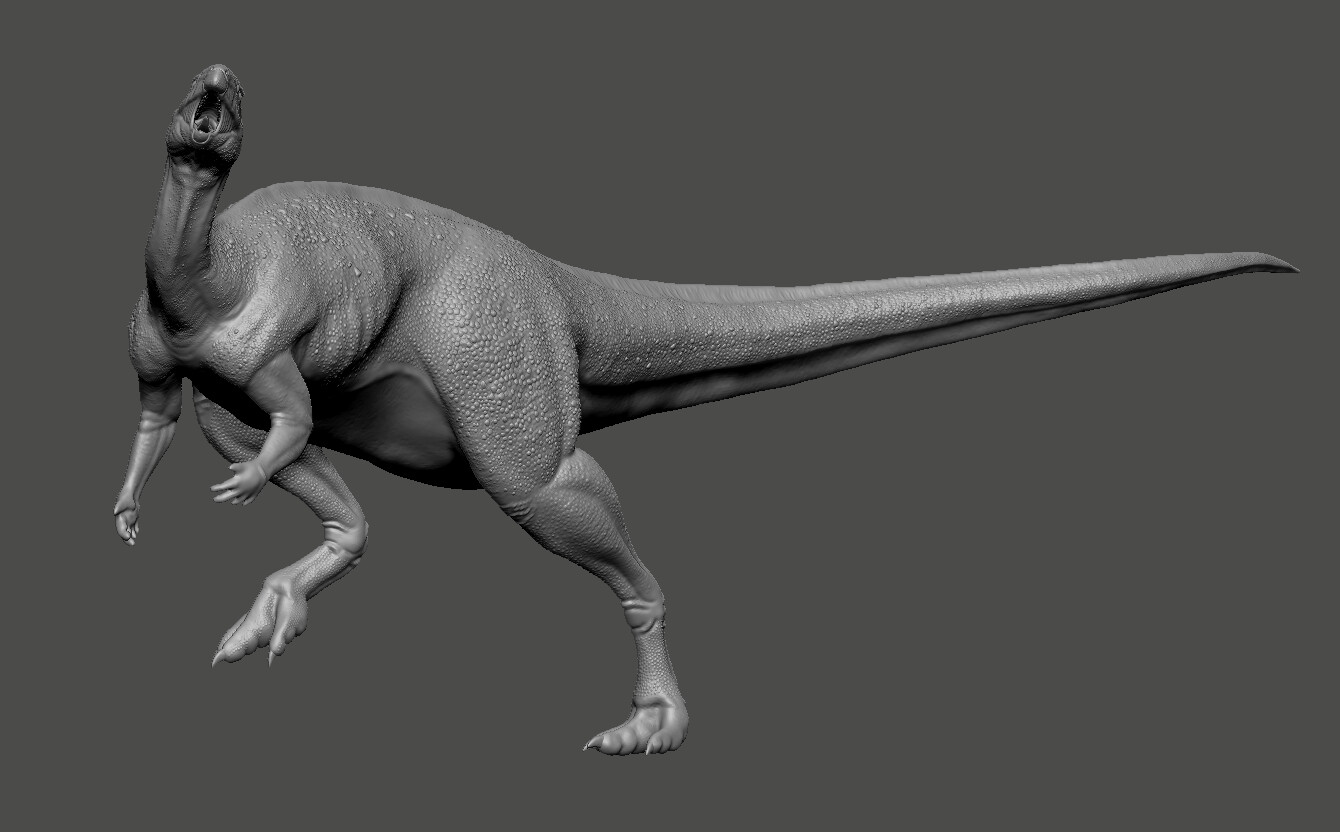 ArtStation - Dinosaur pose 01 | Resources