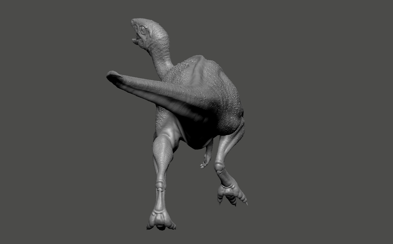 ArtStation - Dinosaur pose 01 | Resources