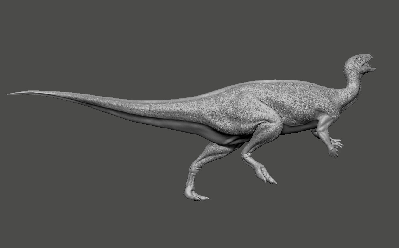 ArtStation - Dinosaur pose 01 | Resources