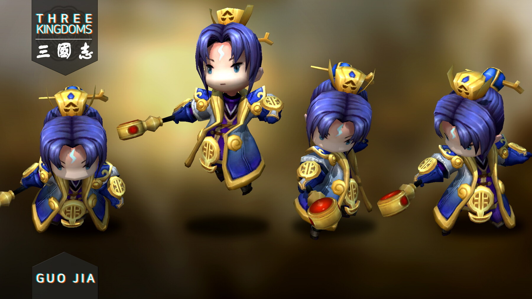ArtStation - Three kingdoms - Guo Jia | Game Assets