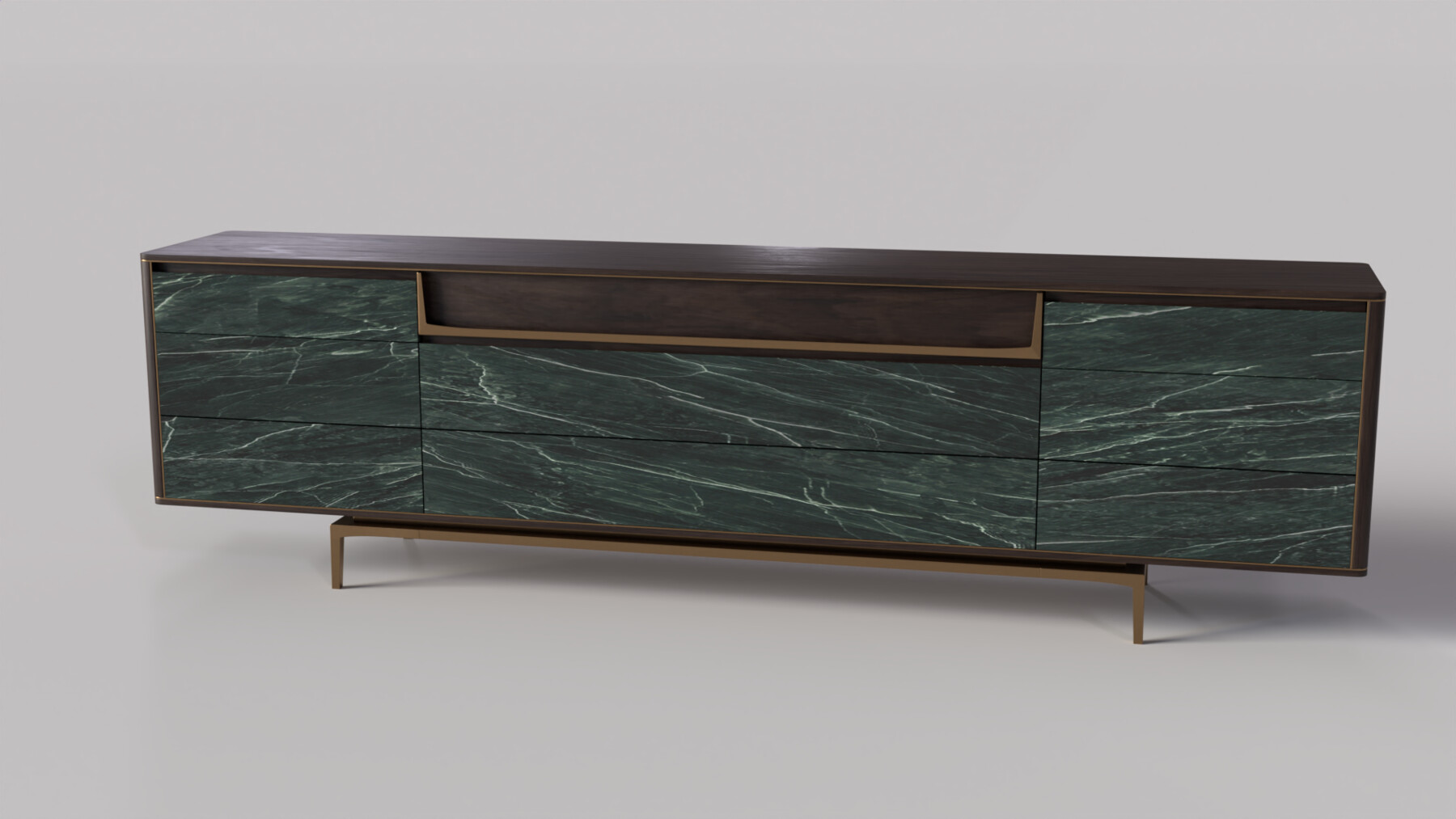 ArtStation - Visionnaire BARNEY Lacquered sideboard | Resources