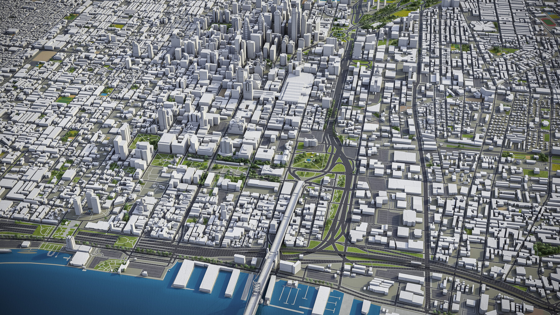 ArtStation - Philadelphia - 3D city model | Resources