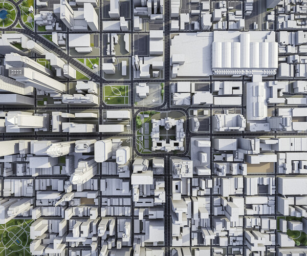 ArtStation - Philadelphia - 3D city model | Resources