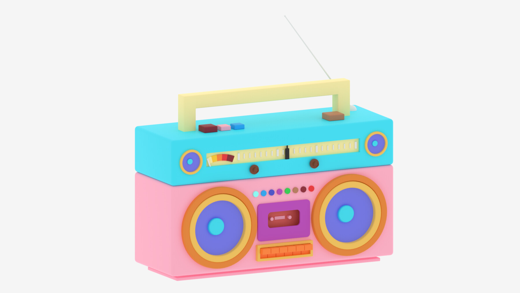 ArtStation - Cartoon Boombox | Resources