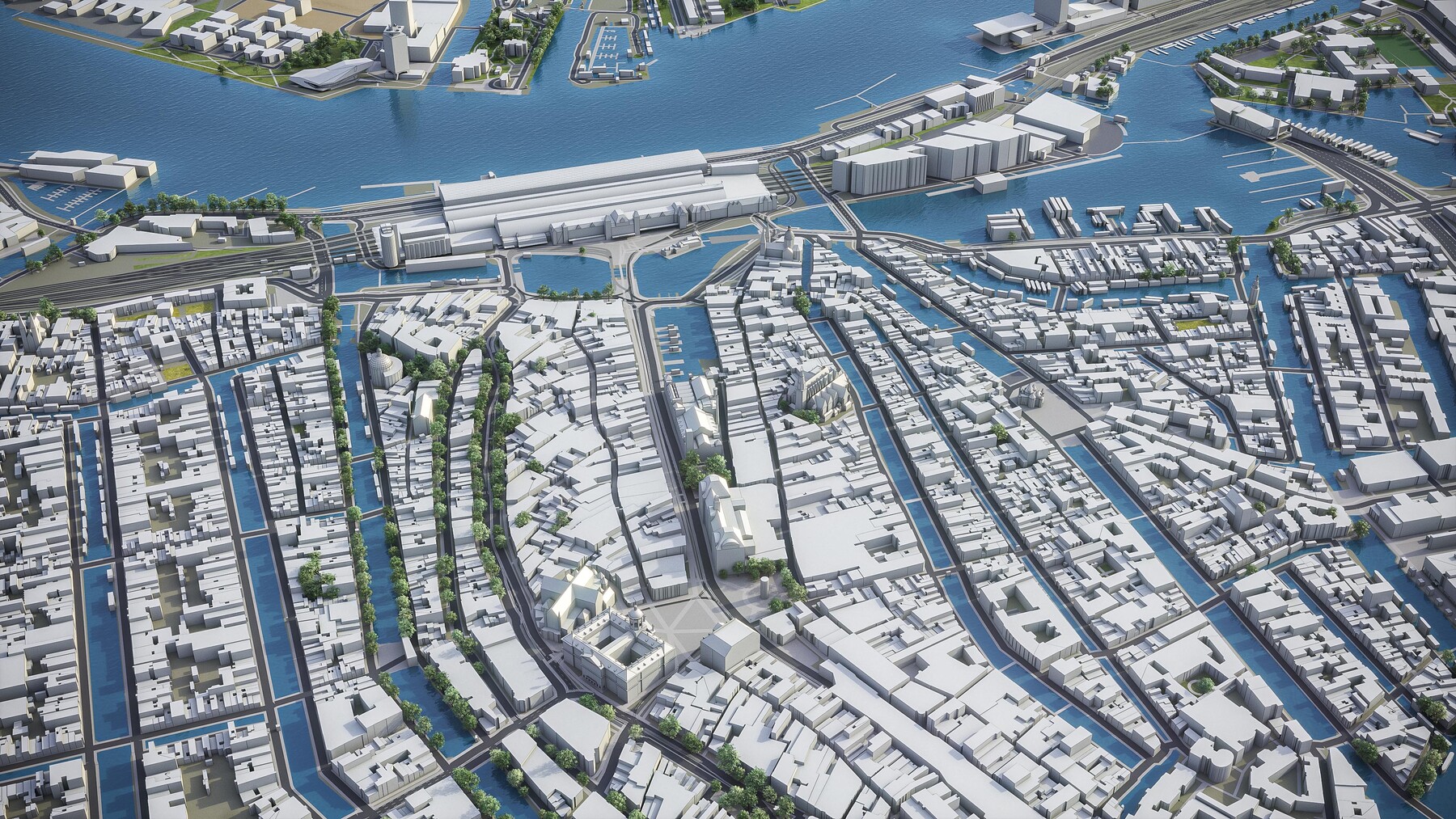 ArtStation - Amsterdam - 3D city model | Resources